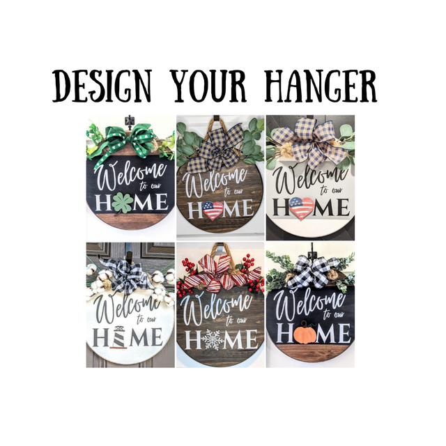 Welcome to our Home Interchangeable Door Hangers and More! | Rustic Fox Workshop